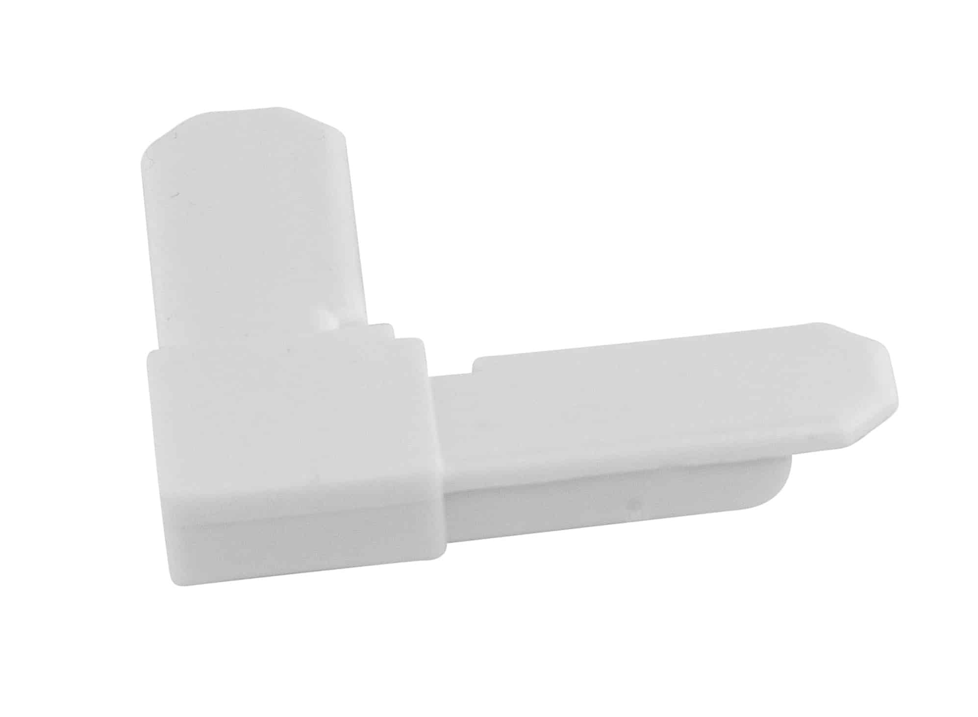 Frame Corners For Screen Frame 7/16in White - Climaloc Solutions