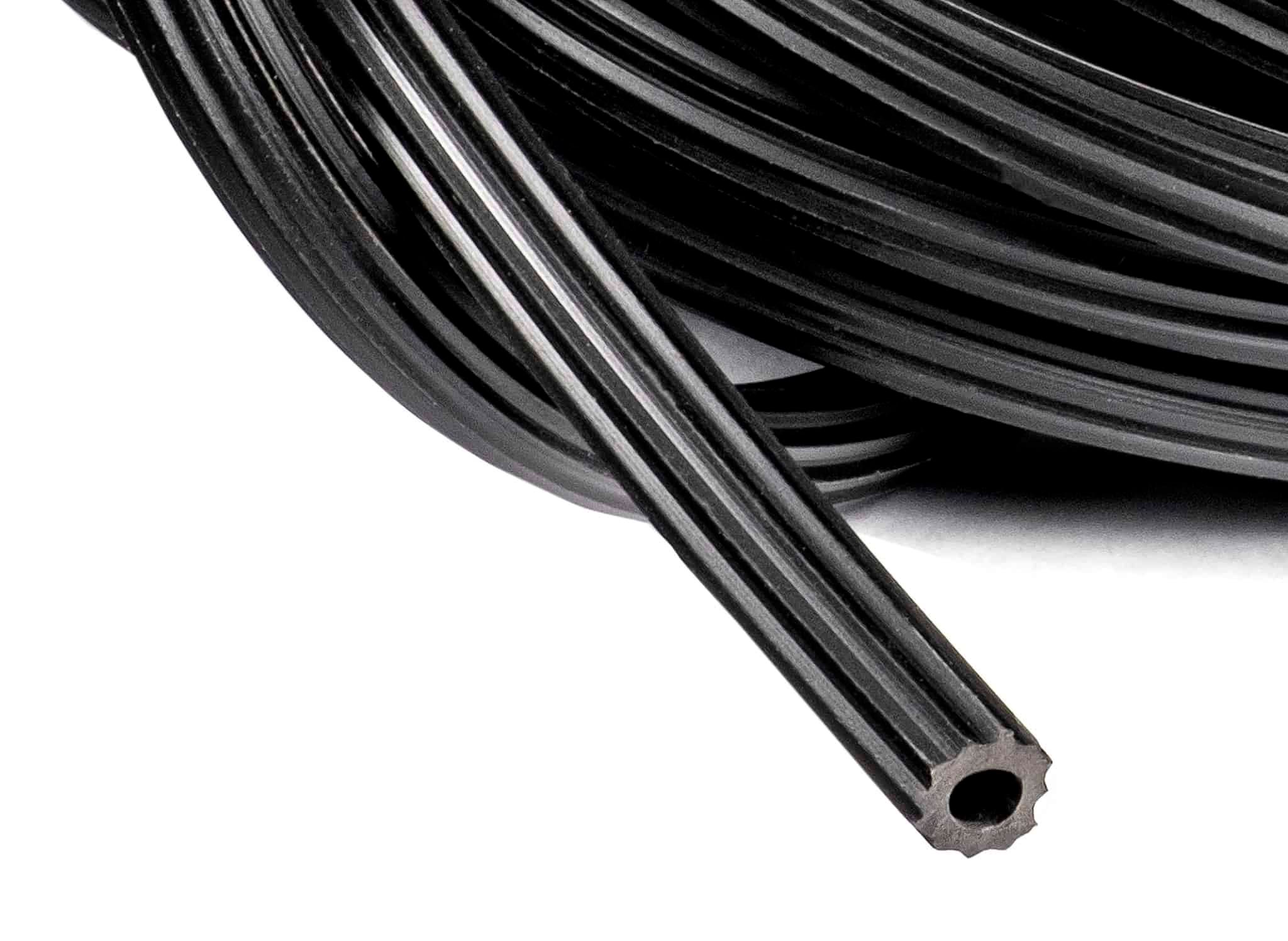 Vinyl Spline .25in X 25ft Black - Climaloc Solutions